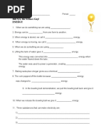 Bill Nye Electricity Worksheet | PDF | Electricity | Electron