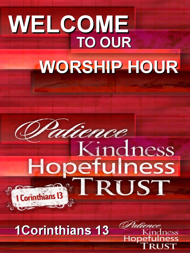 1 Corinthians 13 PowerPoint | PDF | Glossolalia | Spiritual Gift