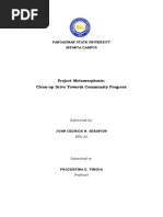 Project Proposal - Clean-Up Drive | PDF | Flood | Sustainability