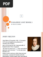 Paradise Lost Book 1 Analysis | PDF | Paradise Lost | Satan