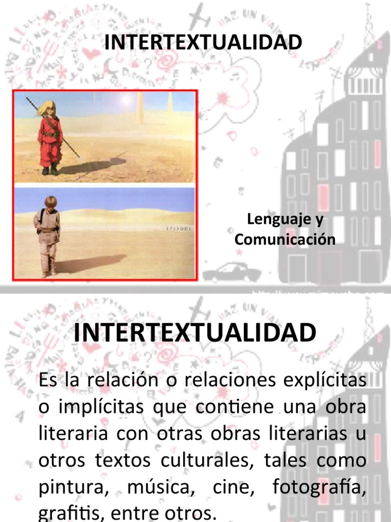 2° Medio B Lenguaje PPT Actividad INTERTEXTUALIDAD 1 | PDF | Intertextualidad | Charles Perrault
