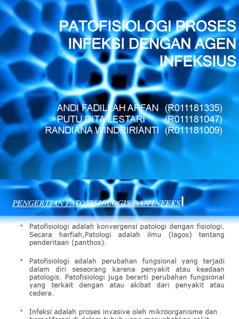 Patofisiologi Proses Infeksi Dengan Agen Infeksius | PDF