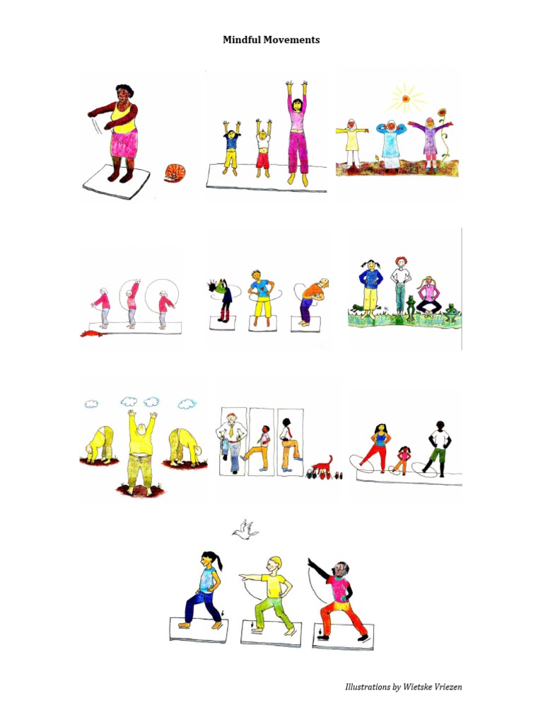 Mindful Movements: A Guide to Wellness | PDF