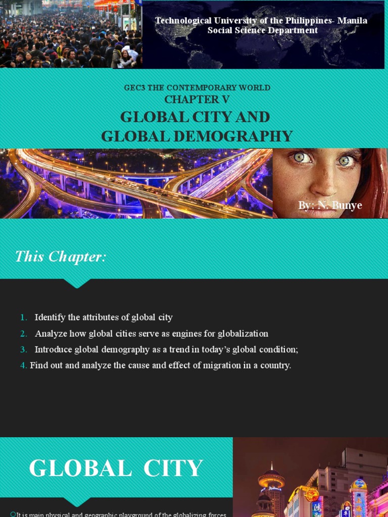 Chapter 5 Global City and Global Demography | PDF | Human Migration | Immigration