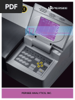 Dirui DR-7000D - Semi Auto Chemistry Analyzer Brochure | PDF