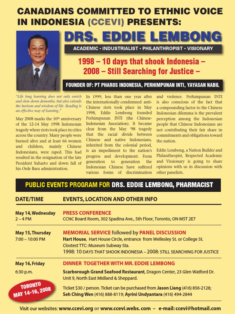Remembering Indonesia's 1998 Tragedy | PDF