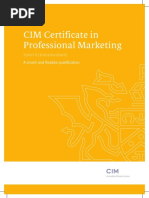 CIM Certificate - Simonpage | PDF | Business