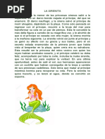 Cuento de La Sirenita | PDF | Ocio