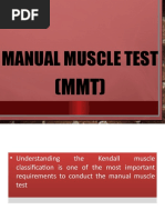 Manual Muscle Testing Techniques | PDF | Thumb | Anatomical Terms Of Motion