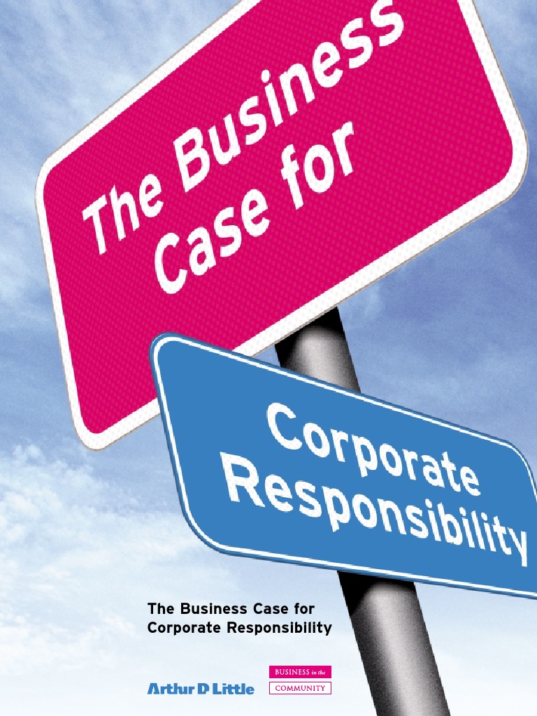 The Business Case For CSR 2003 | PDF | Reputation | Corporate Social ...