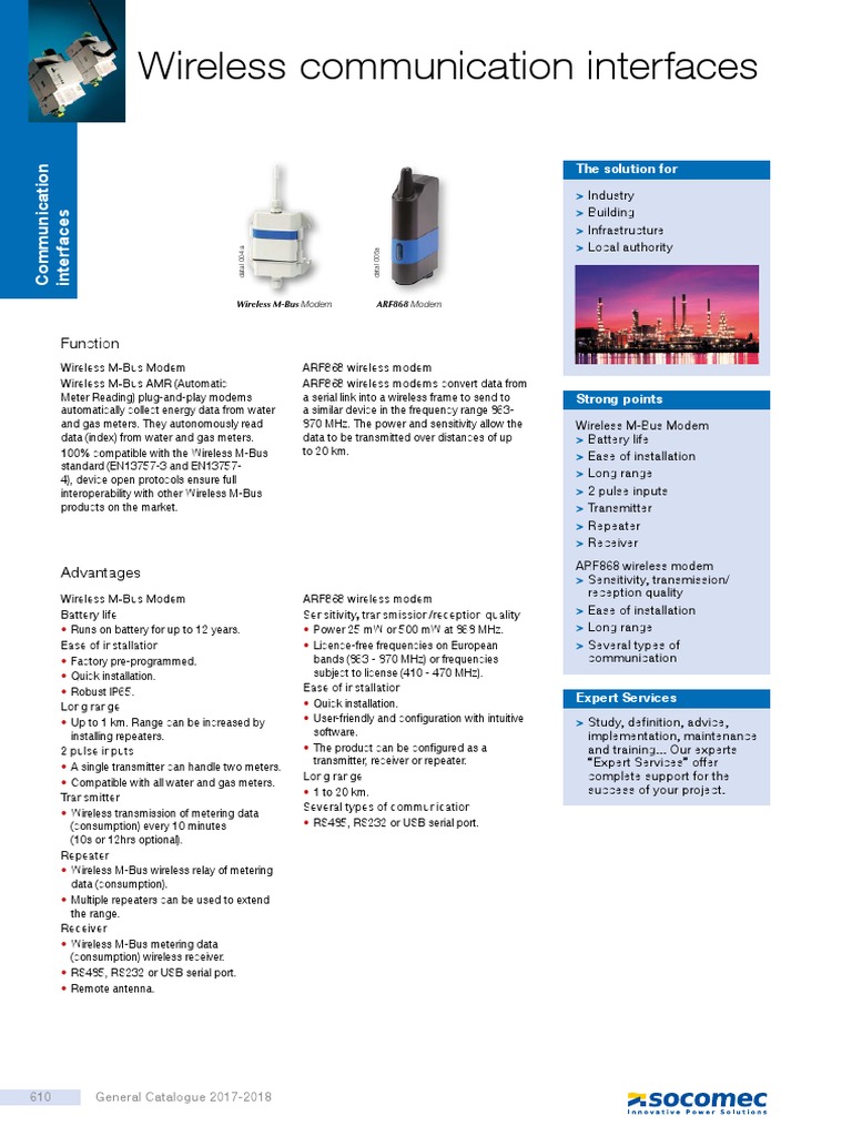 Wireless Communication Interfaces | PDF | Radio | Modem