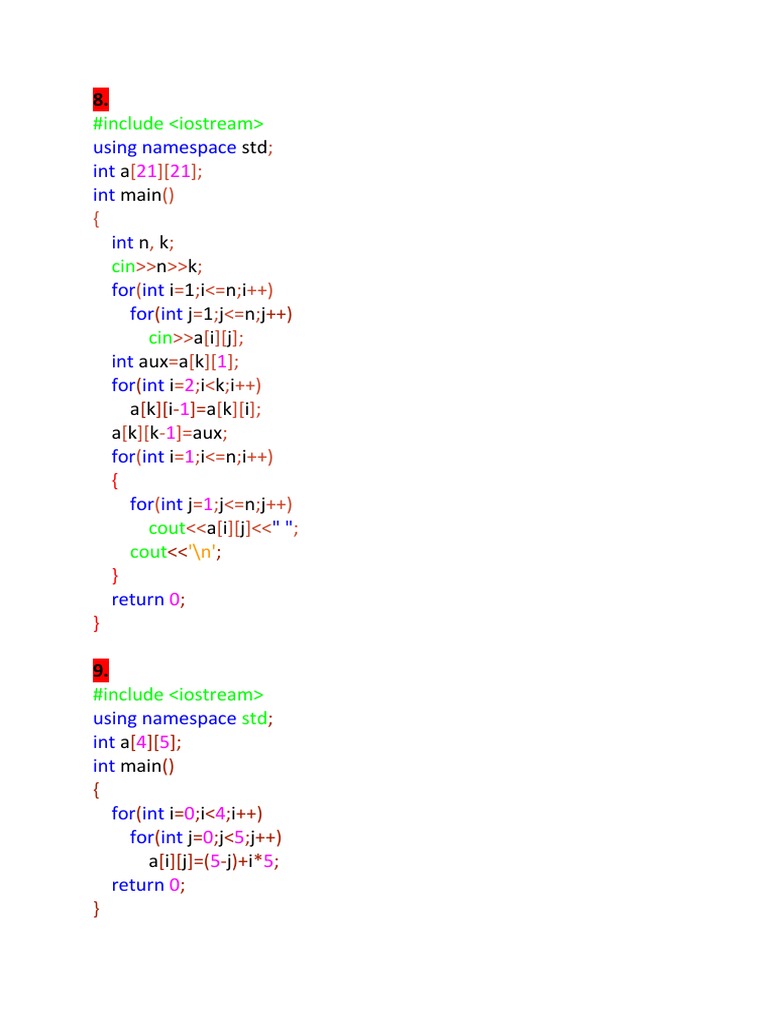 Using Namespace Int Int Int For Int For Int Int For Int | PDF | Namespace | Computer Science