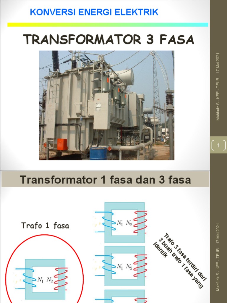 Trafo 3 Fasa (MF) | PDF
