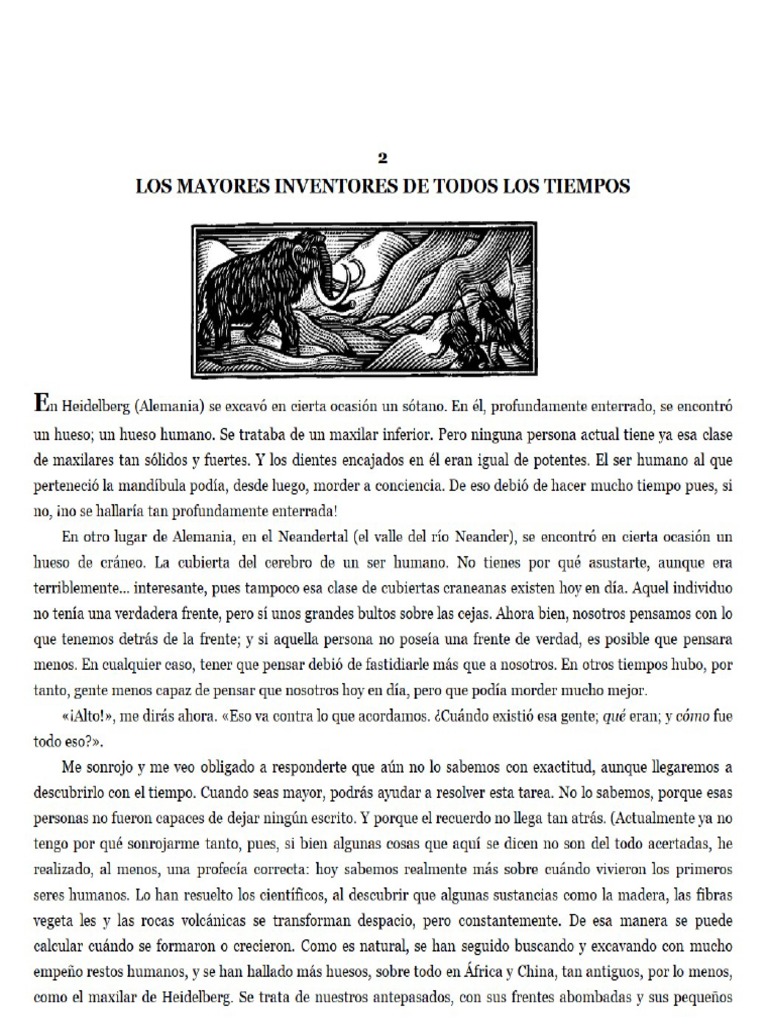 Breve Historia Del Mundo. Cap. 2 - E.H.Gombrich | PDF