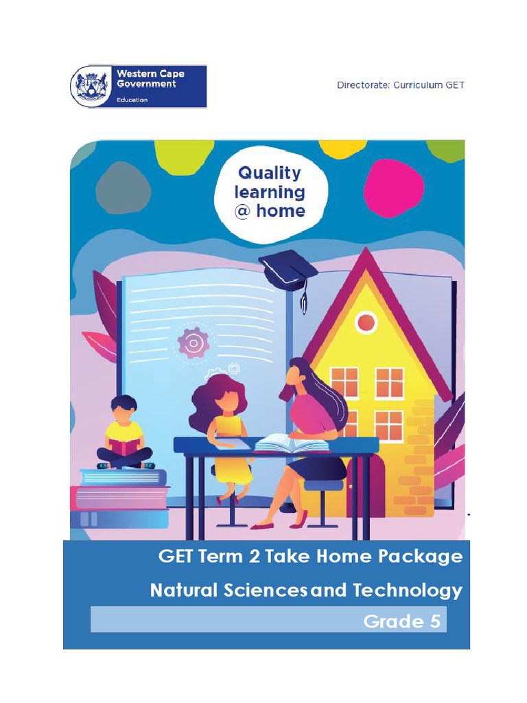 Grade 5 Natural Sciences and Technology Take Home Pack Term 2 | PDF ...