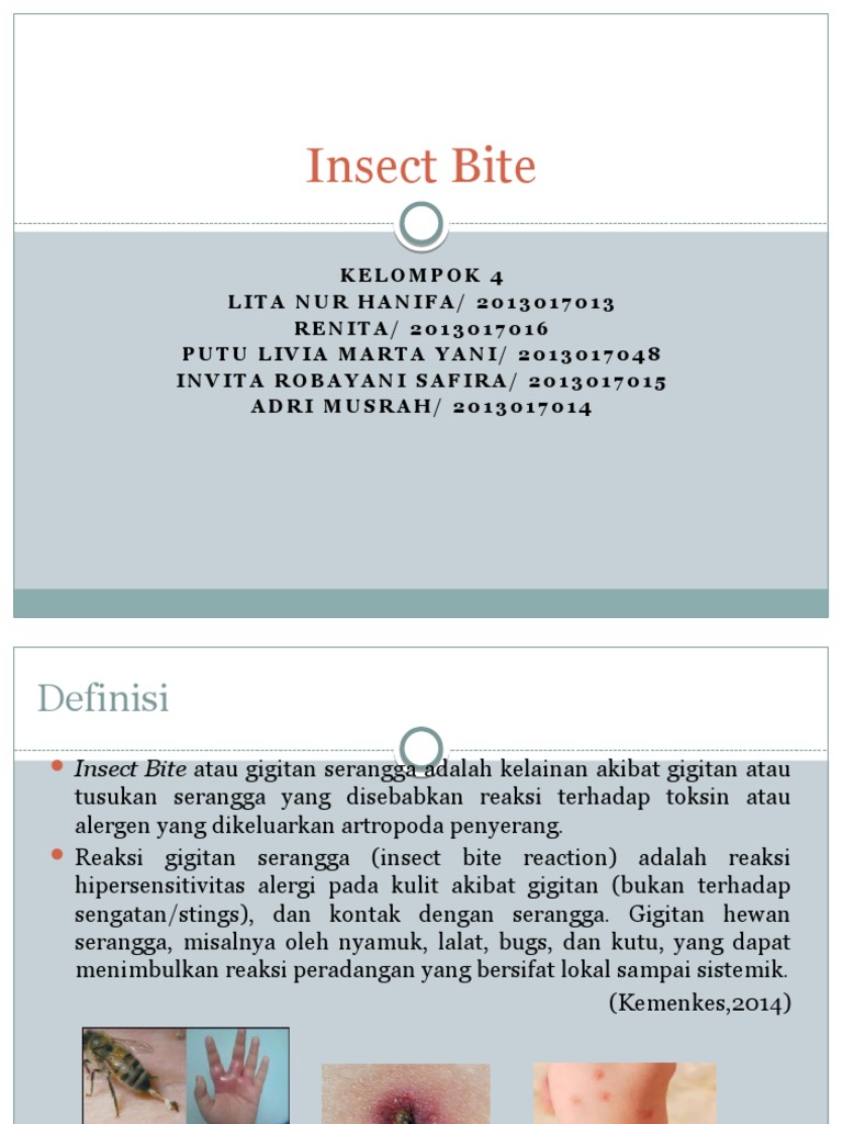 Insect Bite | PDF