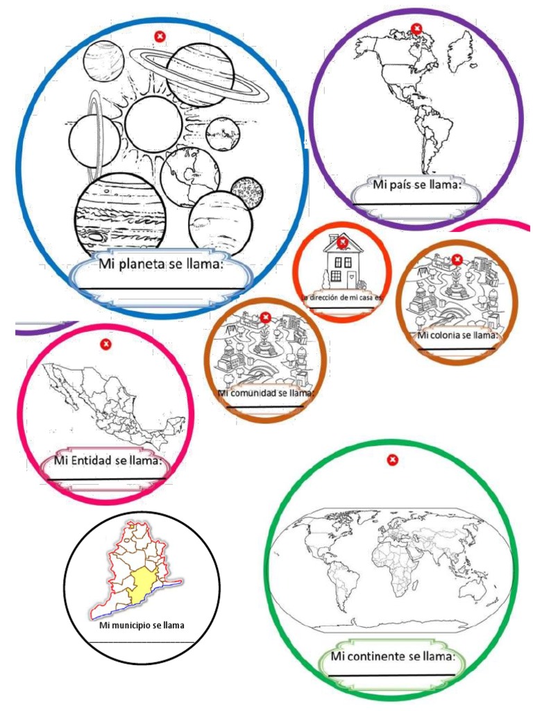 Mi País, Mi Estado, Mi Municipio Distrito | PDF