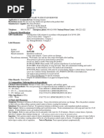Dishwashing Liquid MSDS | PDF | Personal Protective Equipment | Chemistry