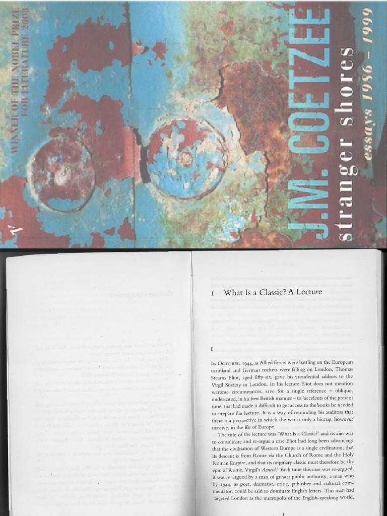 What Is A Classic Coetzee | PDF