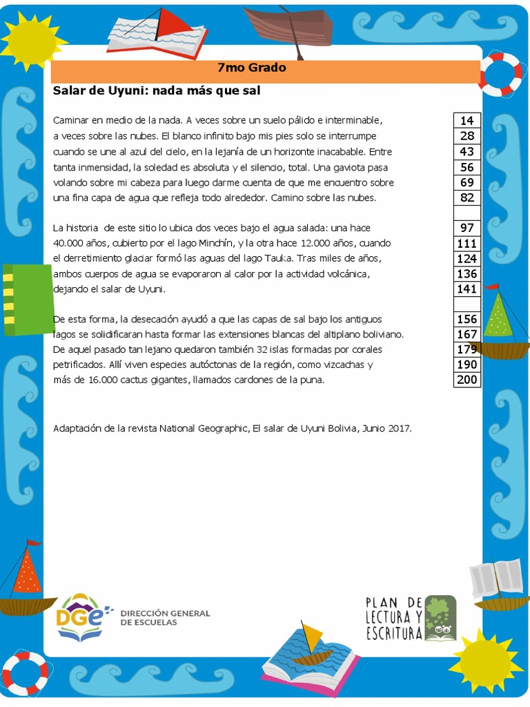 Salar de Uyuni: Historia y Naturaleza | PDF