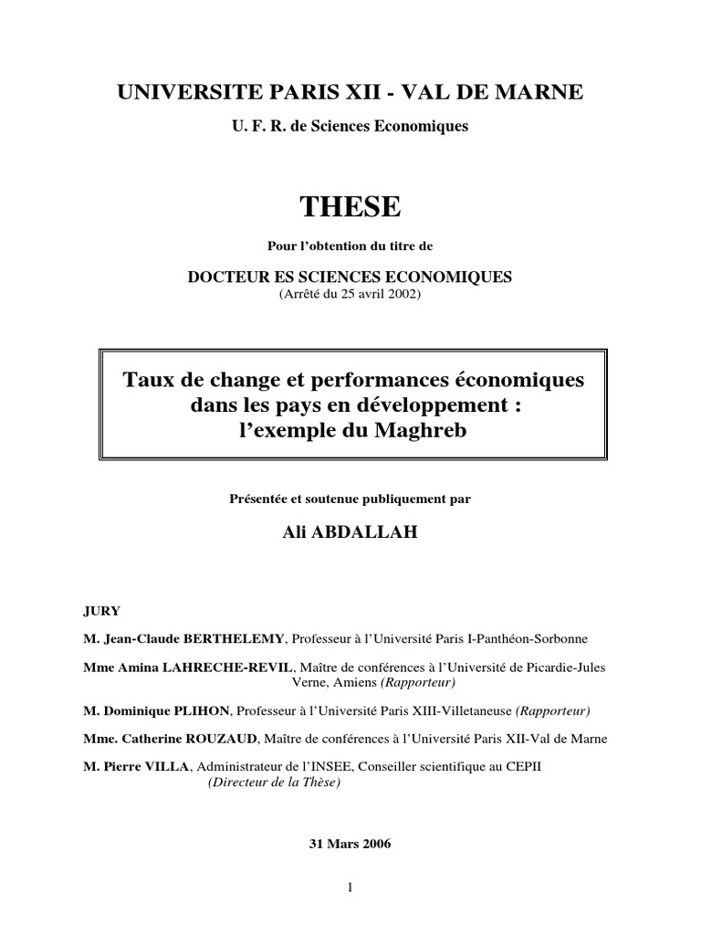 Thése Lamyae | PDF