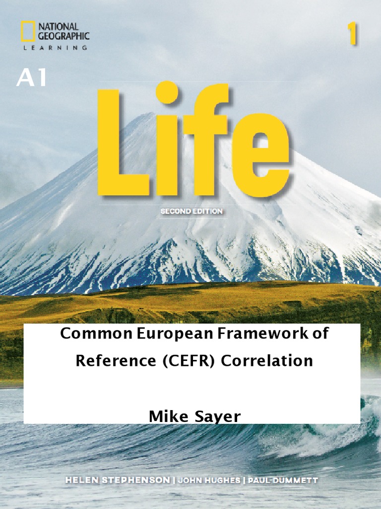 Life AmE SB1 CEFR Correlation | PDF | Speech | Vocabulary