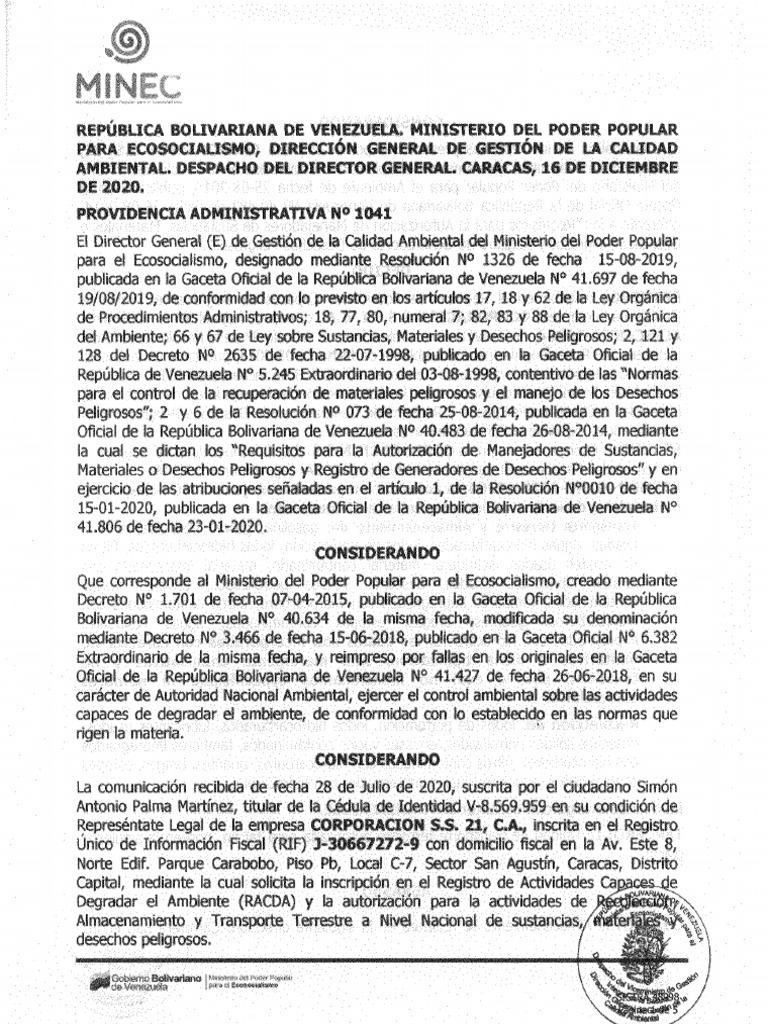 Racda Manejador SS21 | PDF