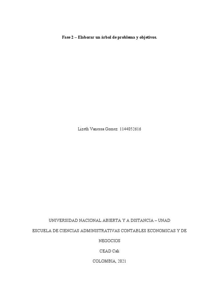 Fase 2 Diagnostico Empresarial Pdf Empresas Evaluación