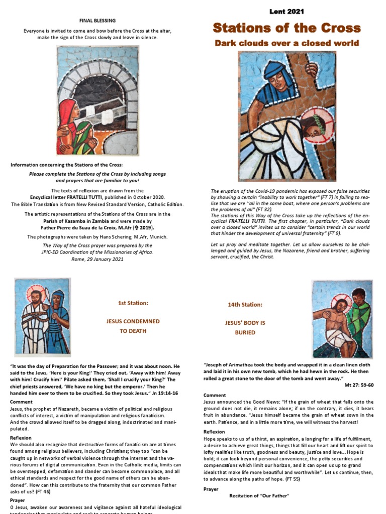 Lent 2021 Stations of the Cross Reflect on Suffering and Inclusion ...