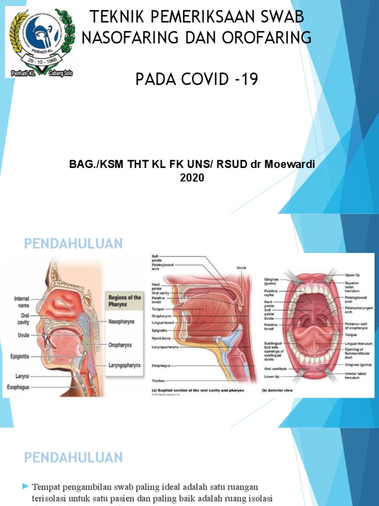 Teknik Swab Nasofaring dan Orofaring | PDF