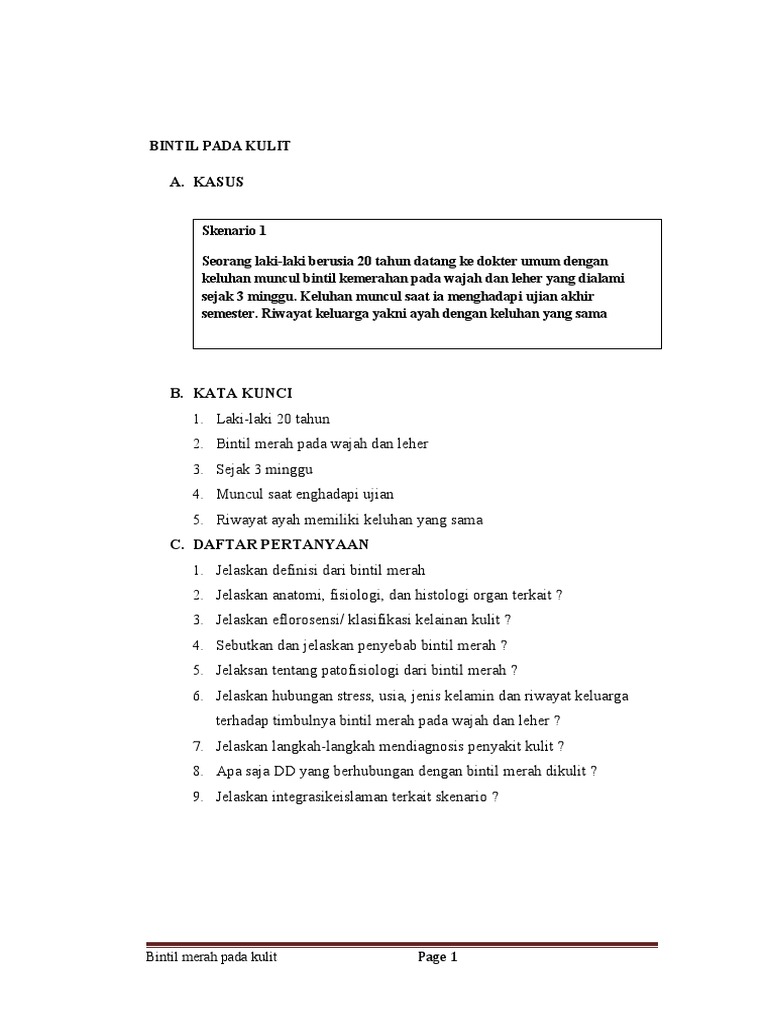 1258 - Bintil Pada Kulit | PDF