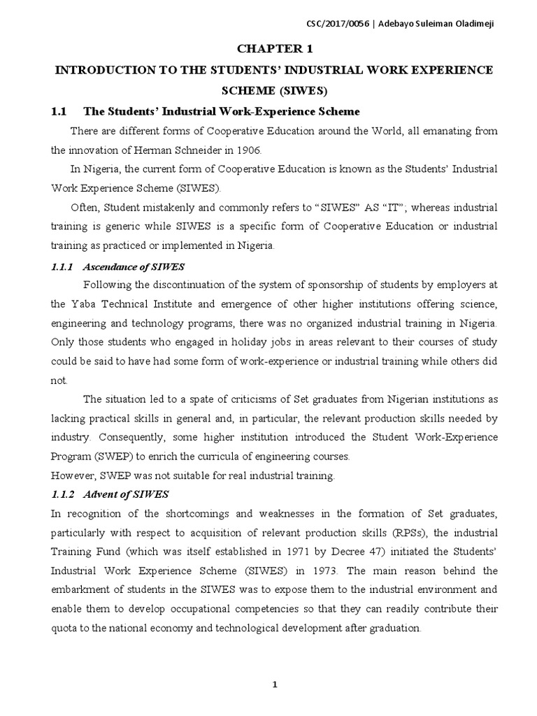 SIWES Overview and Experience at Coquitech | PDF | Html | Html Element