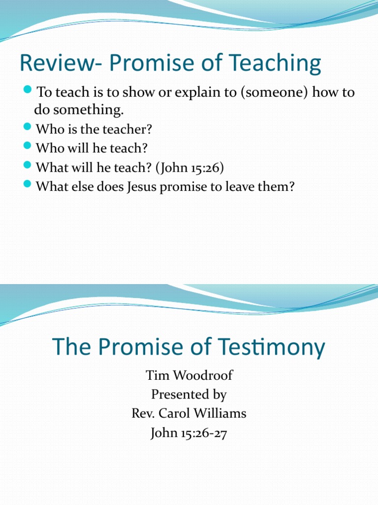 The Power of Testimony | PDF | Acts Of The Apostles | Testimony