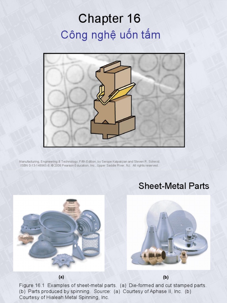 Ch16 - Sheet-Metal Forming Processes and Equipment | PDF | Sheet Metal ...