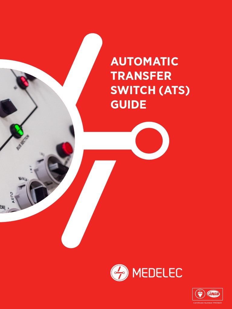 MEDELEC Automatic Transfer Switch S | PDF | Switch | Electrical Components
