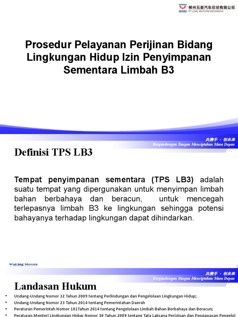 IZIN TPS B3 PPT Sharing | PDF