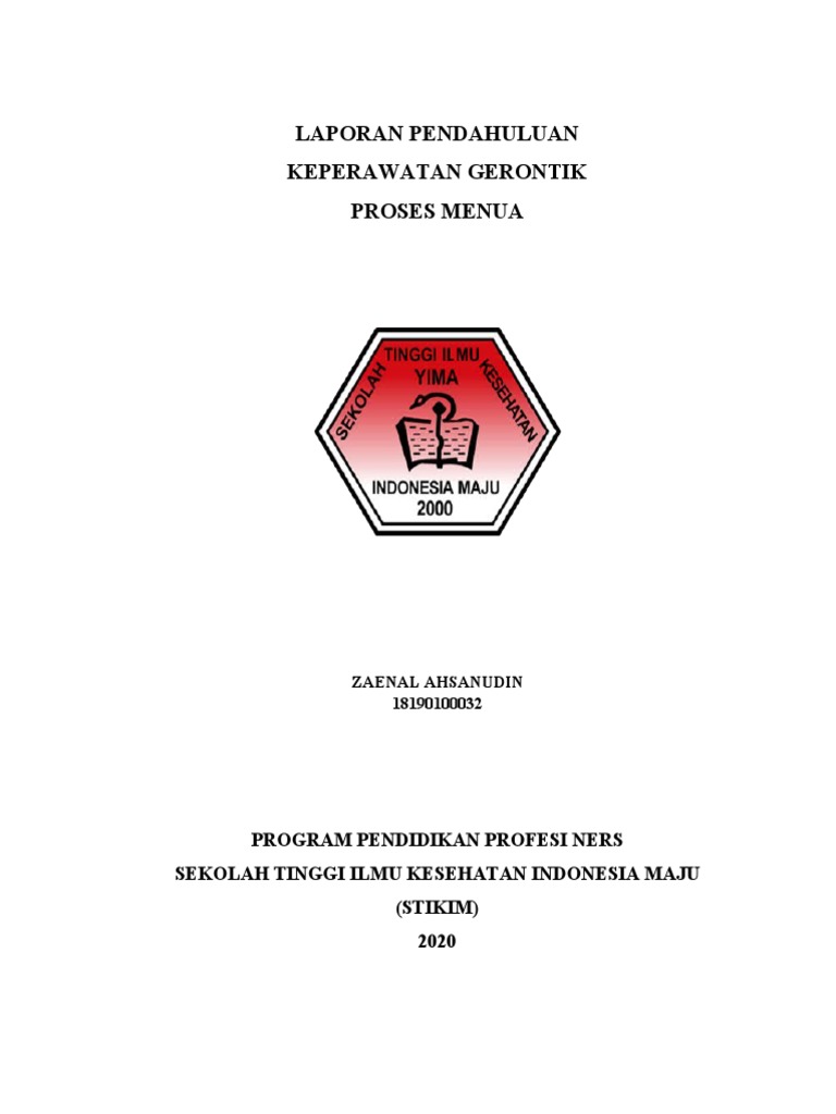 Proses Menua dan Keperawatan Lansia | PDF