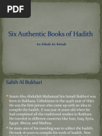 Overview of Sihah Sitta Books | PDF | Hadith | Prophets Of Islam