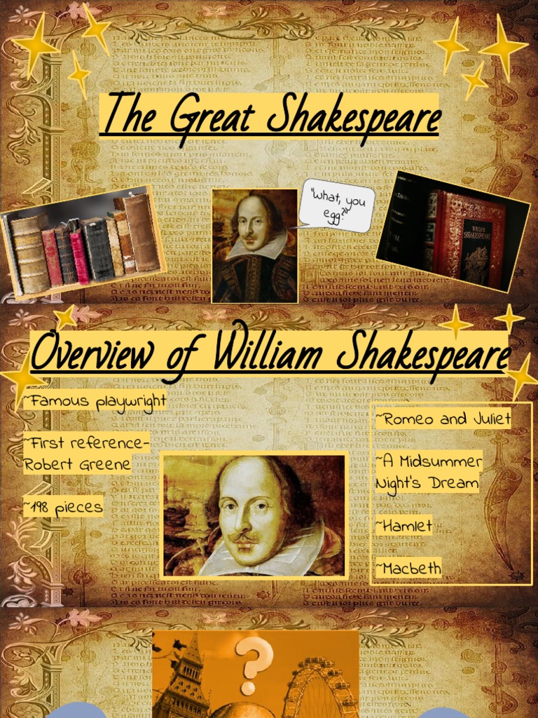 The Great Shakespeare | PDF | English Renaissance Plays | Early Modern ...