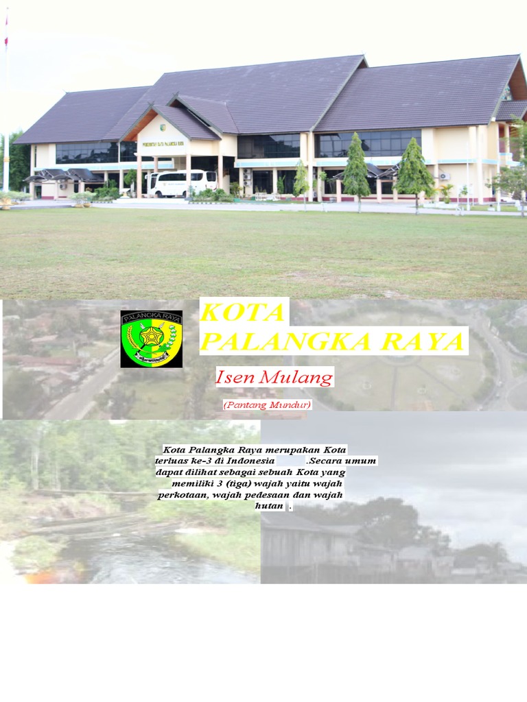 Potensi dan Geografi Kota Palangka Raya | PDF