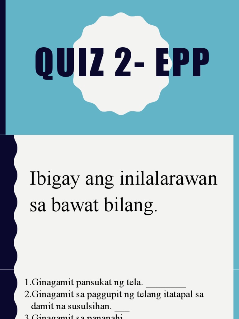Quiz 2 - Epp | PDF