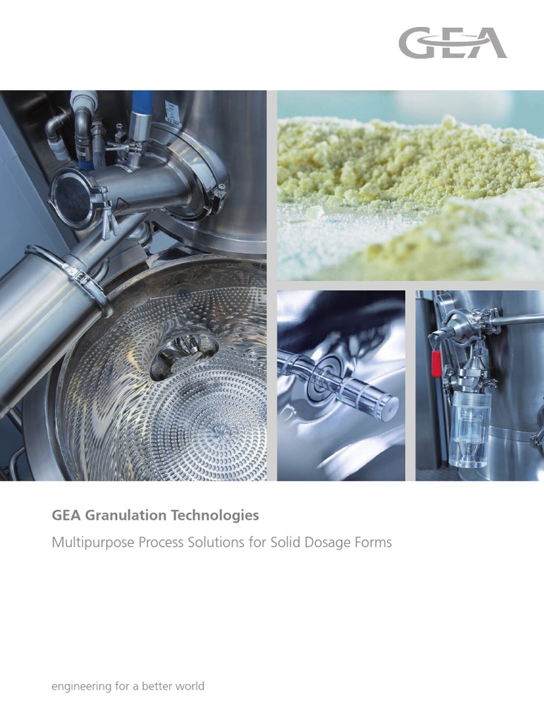 Granulation Technology | PDF | Tablet (Pharmacy) | Industries