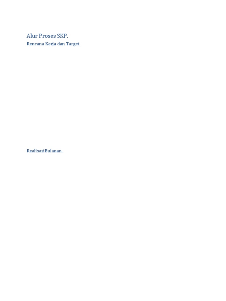 Alur Proses SKP | PDF