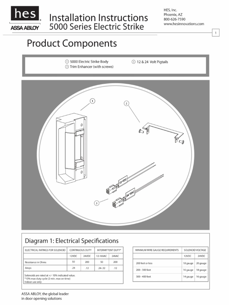 HES 5000 Installation Diagrams | PDF | Manufactured Goods | Equipment
