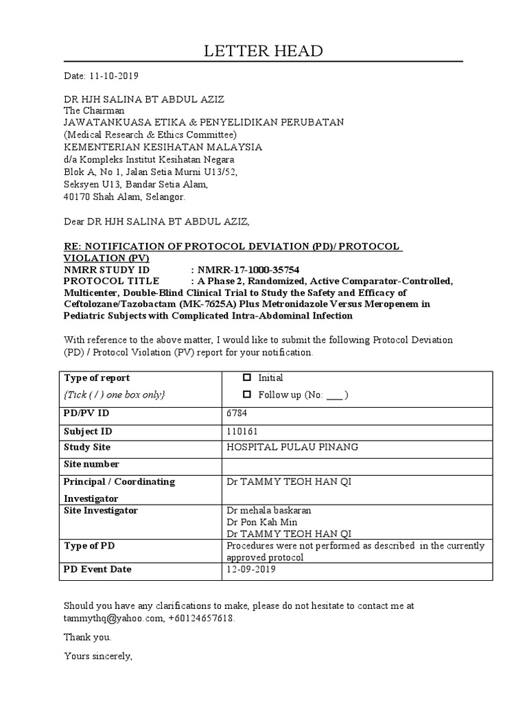 MREC PD Cover Letter | PDF