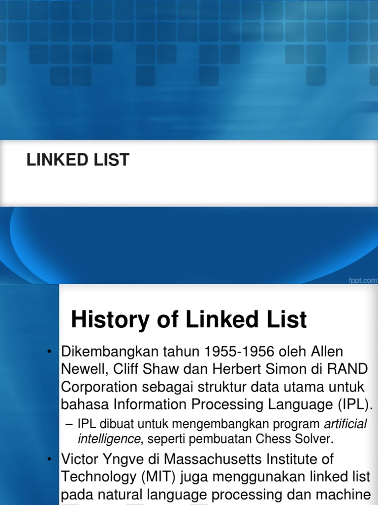 Pertemuan 3 Single Linked List | PDF