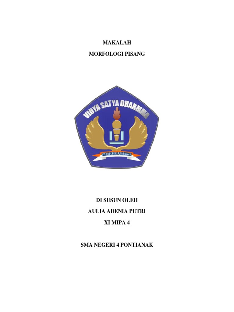 Morfologi Pisang | PDF