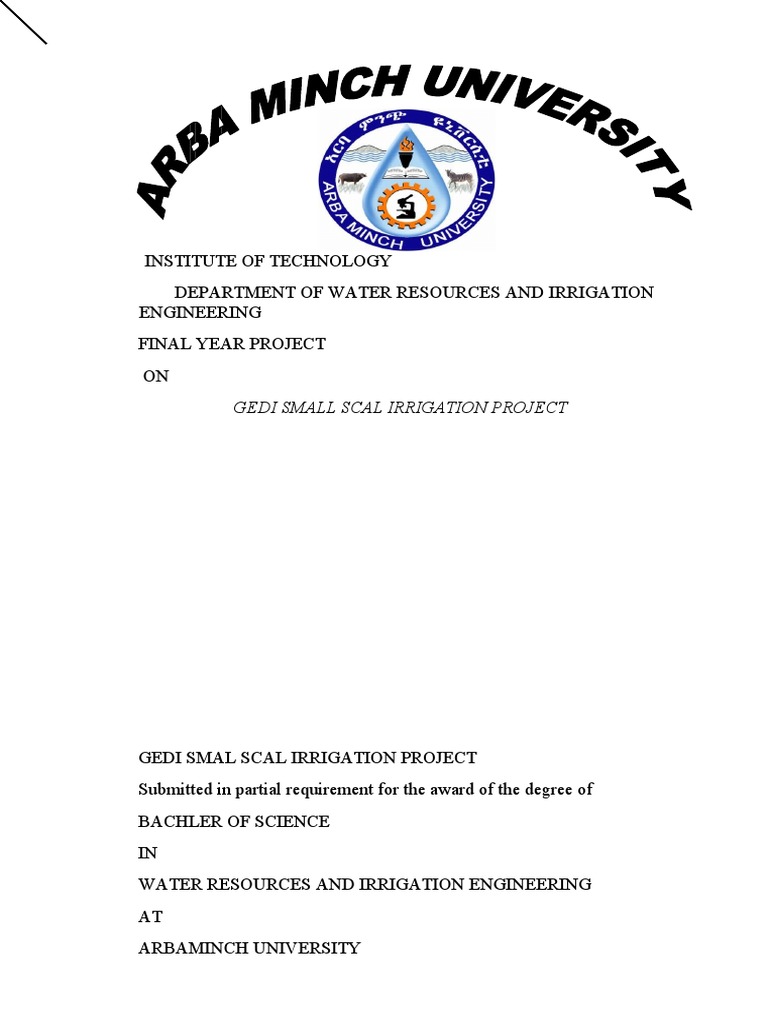 FINAL - YEAR - PROJECT Word | PDF | Hydrology | Flood
