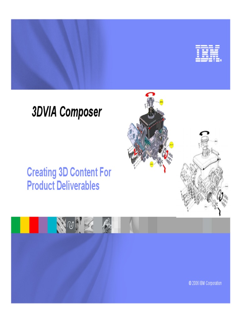 3DVIA Composer: Creating 3D Content For Product Deliverables | PDF | Product Lifecycle | 3 D ...