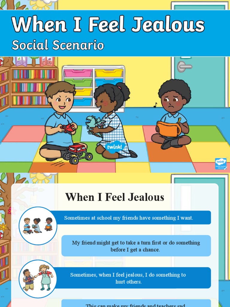 Roi S 47 When I Feel Jealous Social Scenario Powerpoint - Ver - 1 | PDF
